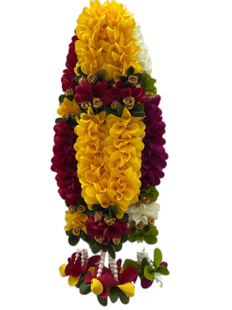 Decorative Small Artificial Flower Garland | Home Decor (1.4 inches ...