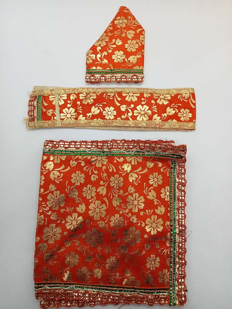 Vastra ( Dress ) - For Shirdi Sai Baba Idol Elegant Divine Attire ...