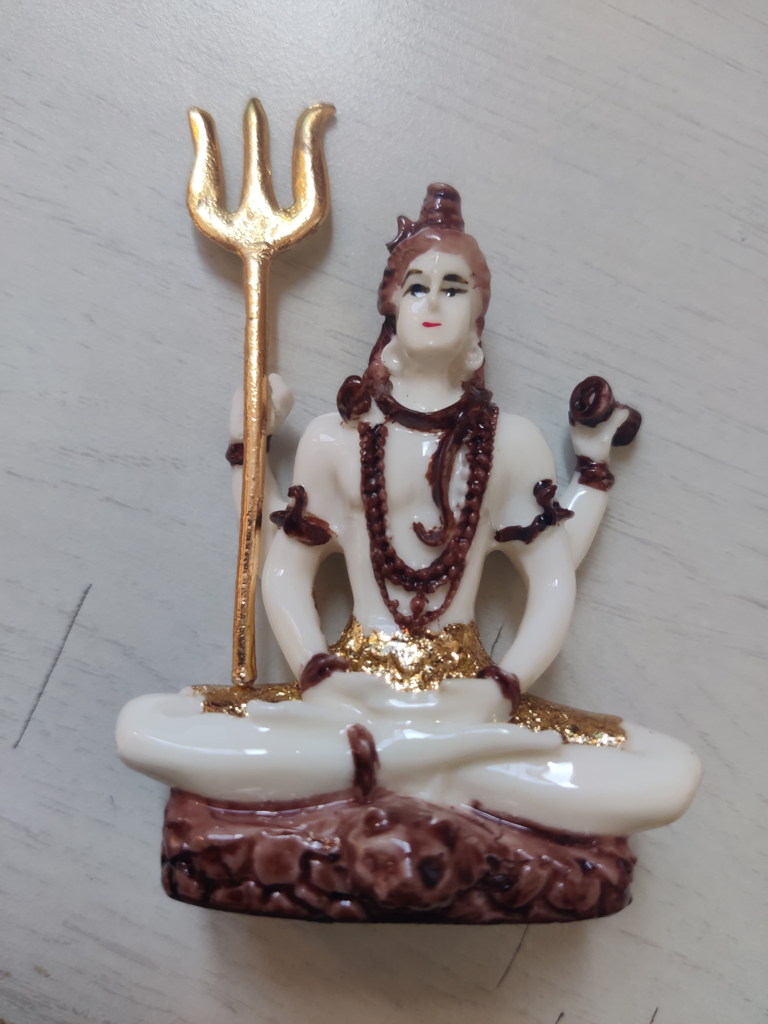 Shiva Car Idol | Lord Shiva Dashboard Idol | Spiritual Mahadev Idol for ...